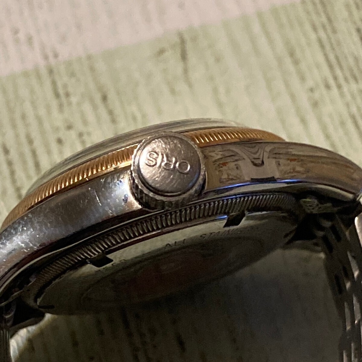 稼働品 ORIS オリス ポインターデイト 7550 23-11404 自動巻き シルバー文字盤 腕時計(オリス)｜売買されたオークション情報 ...