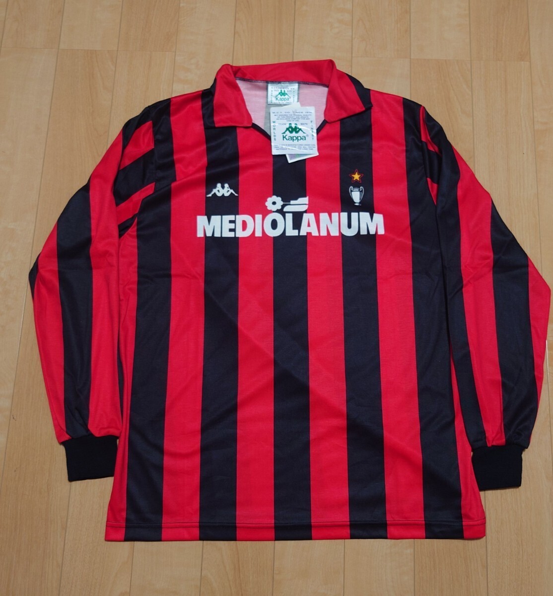 超激レア タグ付き Kappa ACミラン 89/90 廉価版 ホーム 半袖 #9 サイズXL(セリエA)｜売買されたオークション情報 ...