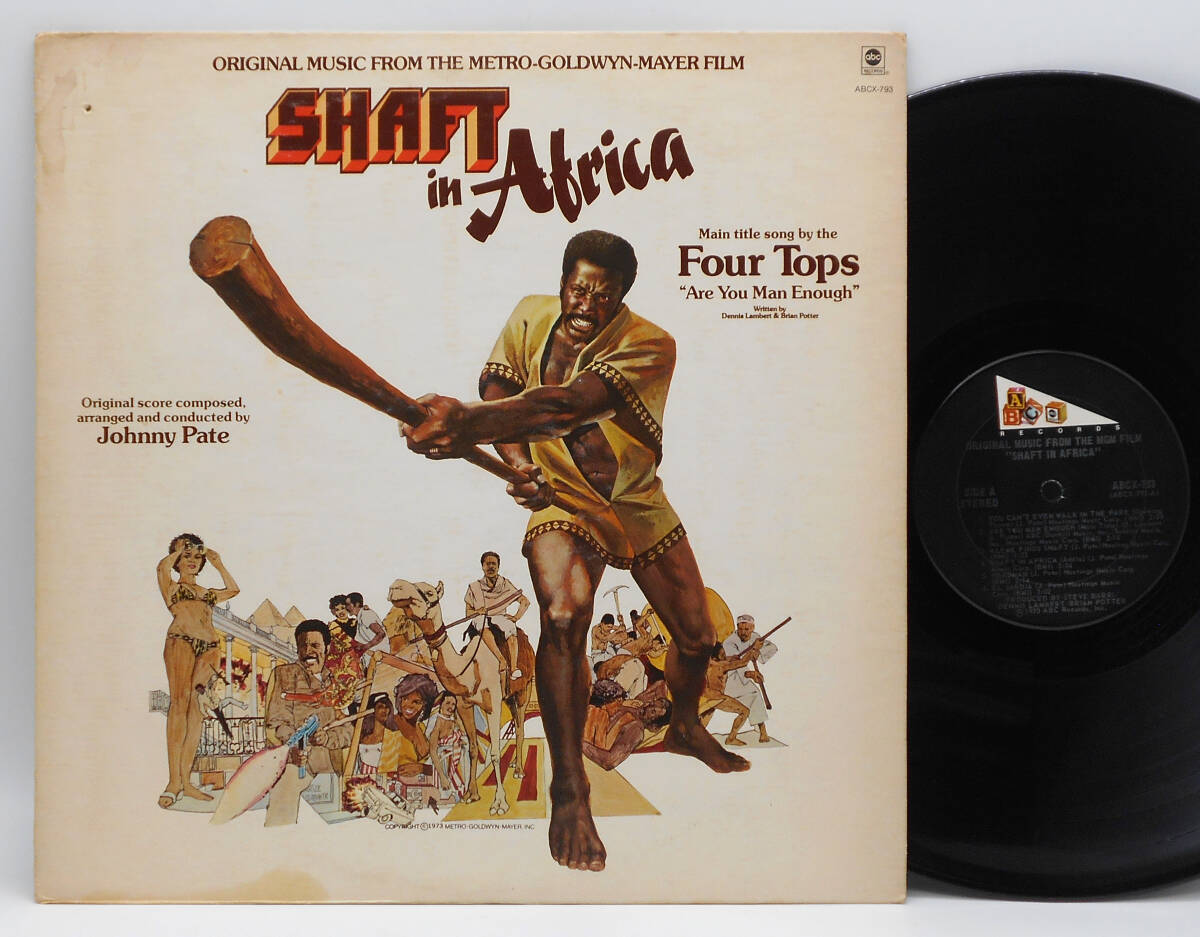 US ORIG LP JOHNNY PATE/Shaft In Africa 1973年 RARE GROOVE A TO Z掲載 ...