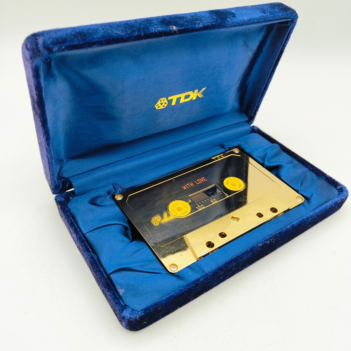 非売品 TDK ゴールド カセットテープ 金色 化粧箱つき 販促品 当選品 レア カセット テープ GOLD 東京電気化学工業 SC(その他 ...