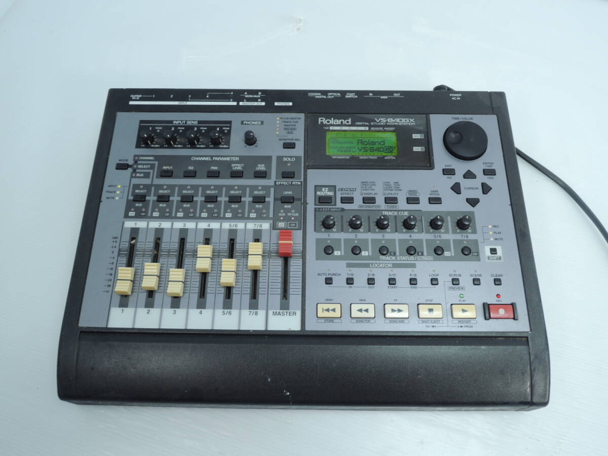 Roland ローランド デジタルスタジオワークステーション VS-840GX MTR 音響機器 オーディオ機器 通電確認済み/管理 ...