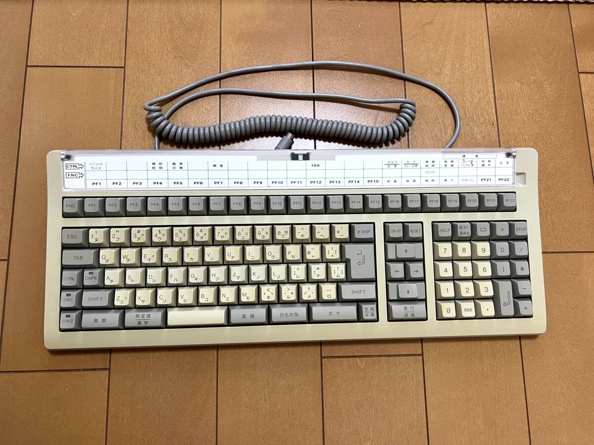 NEC PC-9800対応 PT-OS用キーボード KBDP03(デスクトップ)｜売買されたオークション情報、yahooの商品情報をアーカイブ公開 - オークファン（aucfan.com）