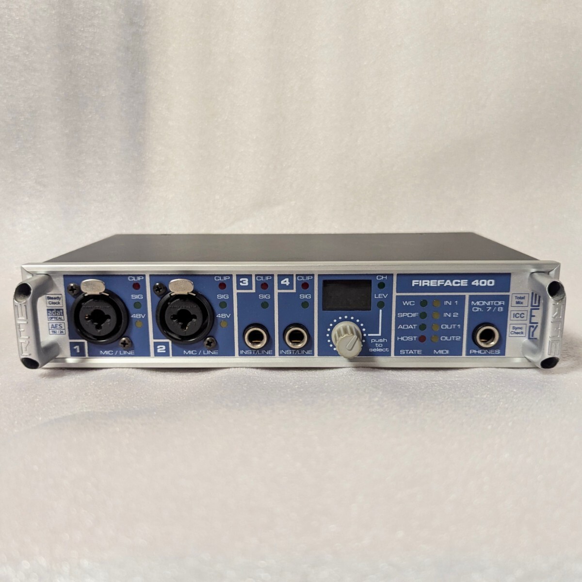 RME Fireface 400 FireWire オーディオインターフェイス TotalMix DIGICheck 高音質(オーディオ ...