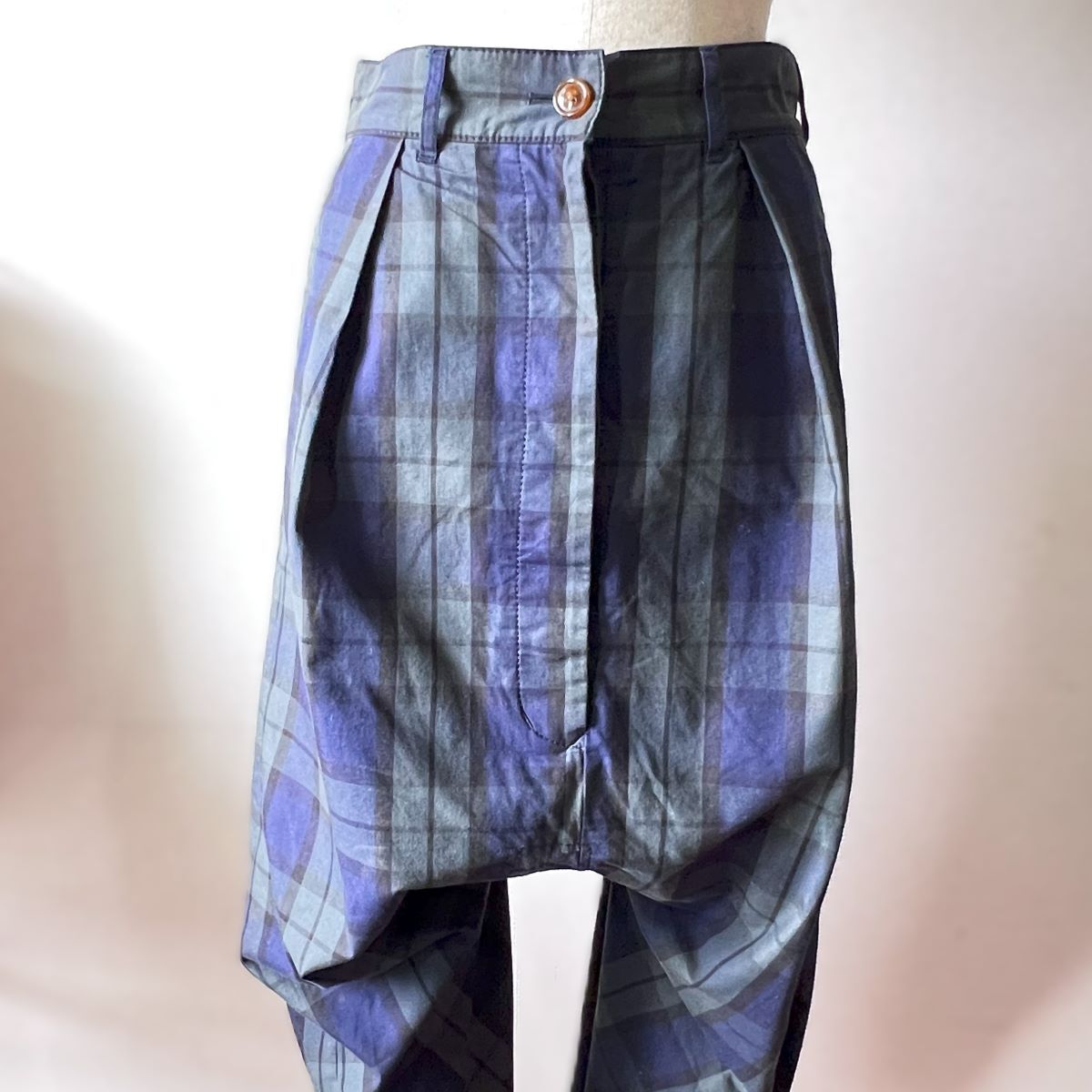 Vivienne Westwood RED RABEL チェック サルエルパンツ サイズ2(パンツ、スラックス)｜売買されたオークション情報 ...