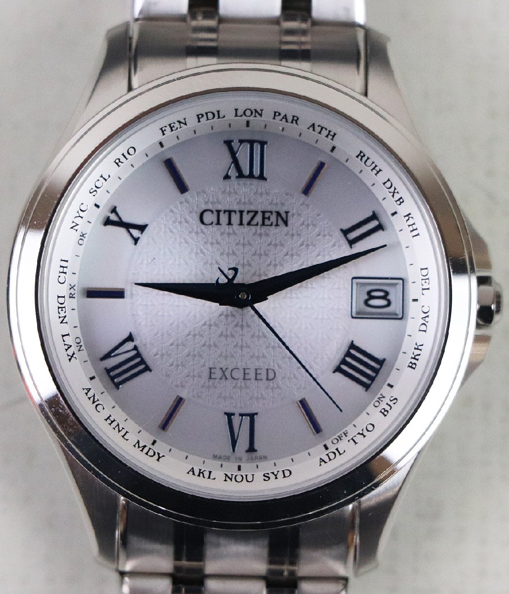 S 品 腕時計 EXCEED/エクシード CITIZEN/シチズン CB1080-52B/H149-T021727 DURATECT ...