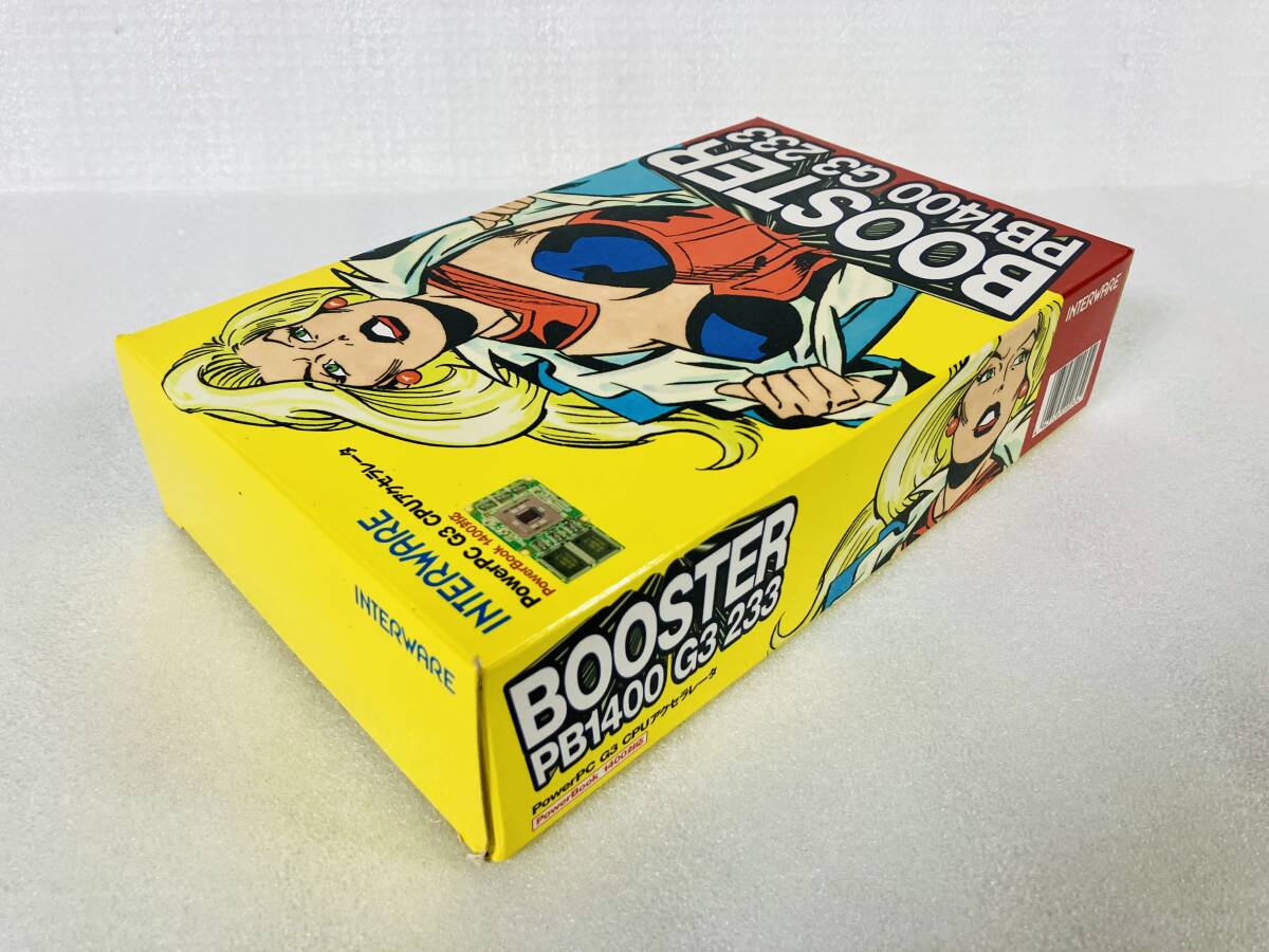 R8111A-LP+ /長期保管品 INTERWARE PowerPC G3 CPUアクセラレータ / PowerBook 1400対応 / BOOSTER PB1400 G3 233 / 旧 ...