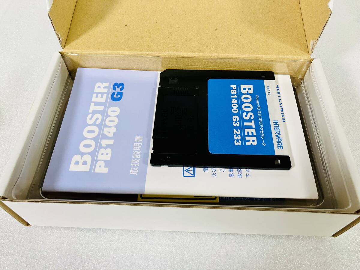 R8111A-LP+ /長期保管品 INTERWARE PowerPC G3 CPUアクセラレータ / PowerBook 1400対応 / BOOSTER PB1400 G3 233 / 旧 ...