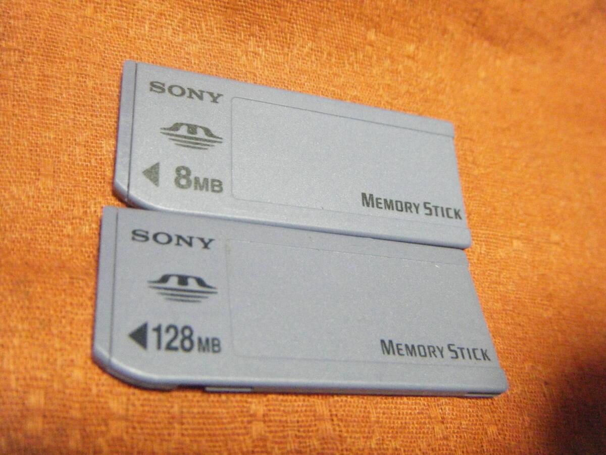 SONY メモリースティック 128MB 8MB 2個(128MB～512MB)｜売買されたオークション情報、yahooの商品情報をアーカイブ ...