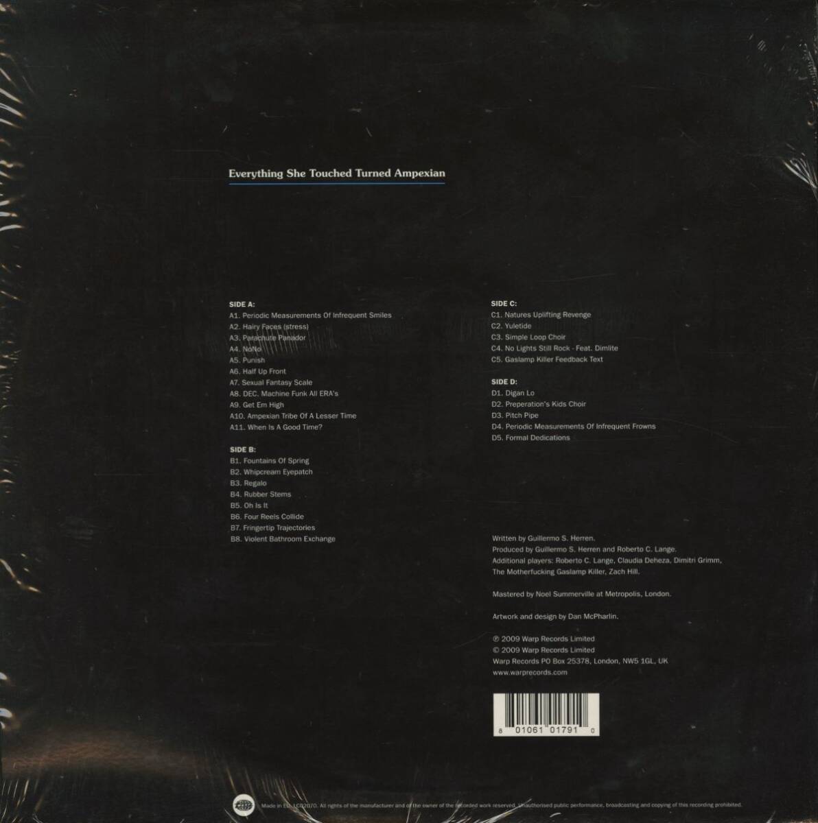 シュリンク付き 英Warpオリジ2LP Prefuse 73 / Everything She Touched Turned Ampexian ...