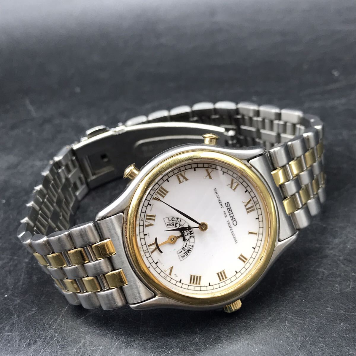 M761 腕時計 3本 まとめ売り SEIKO セイコー GRAND QUARTZ グランドクォーツ 4842-5010 EQUIPMENT ...