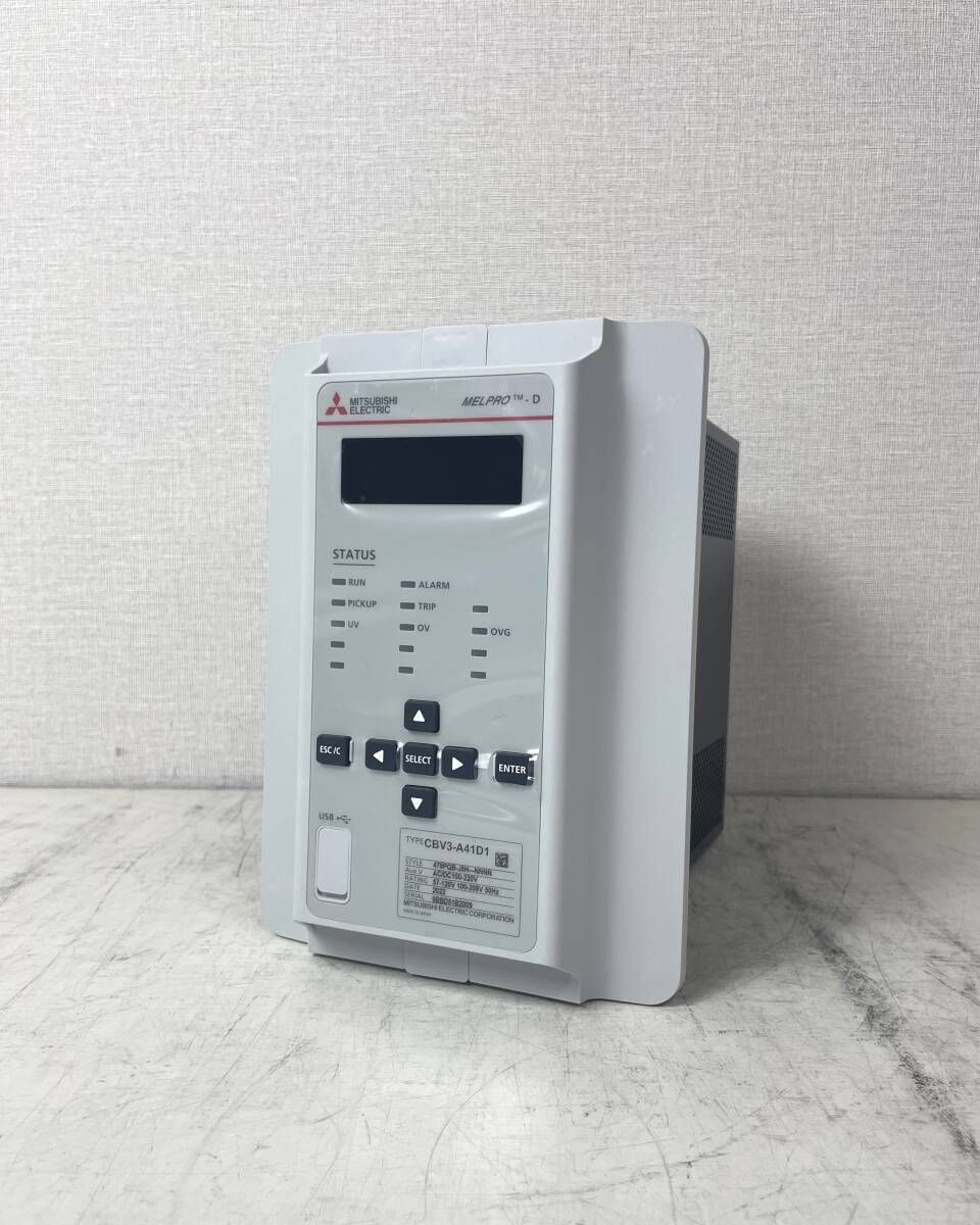 MITSUBISHI ディジタル形保護継電器 CBV3-A41D1 MELPRO-D 現状品 B-341(電材、配電用品)｜売買されたオークション情報、yahooの商品情報をアーカイブ公開 ...
