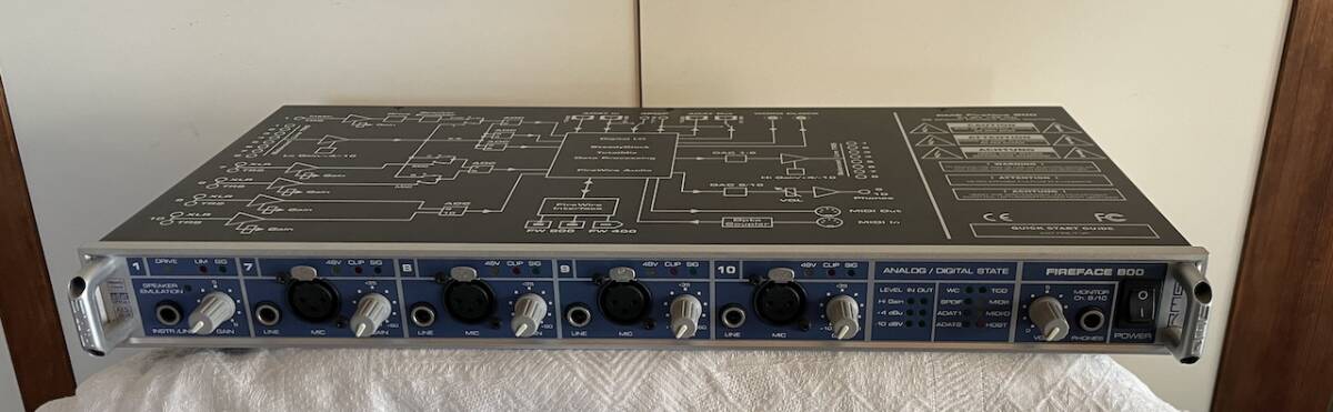 RME Fireface 800 まだまだ現役(オーディオインターフェース)｜売買されたオークション情報、yahooの商品情報をアーカイブ公開 ...