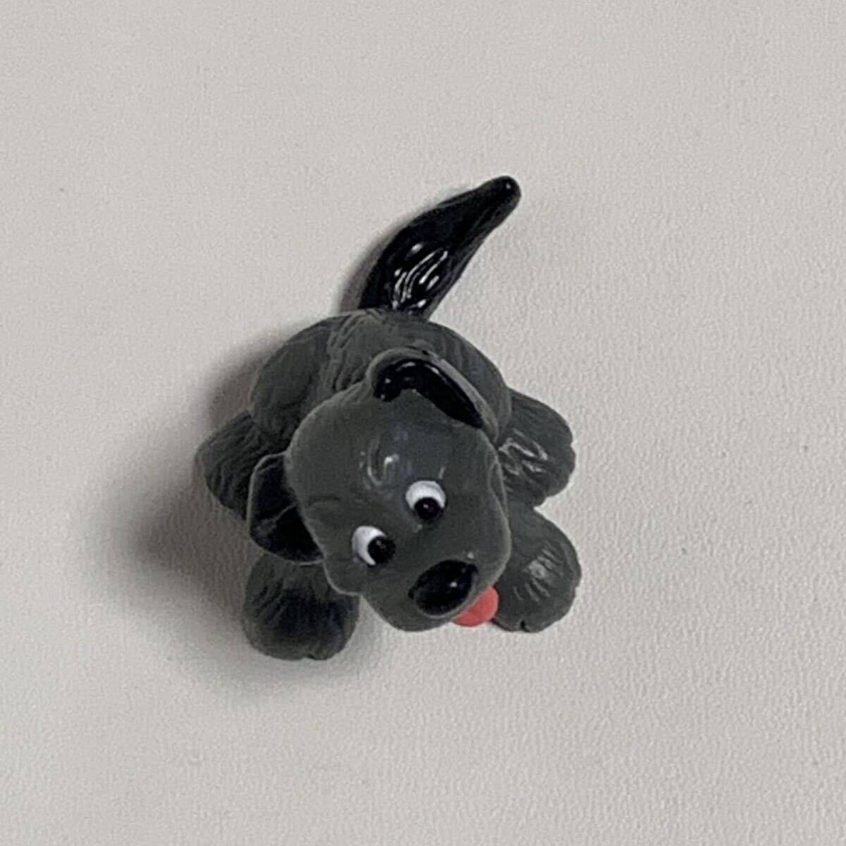 Vintage RDYF セサミストリート リトル ブラック パピー 犬 PVC フィギュア Sesame Street Little ...