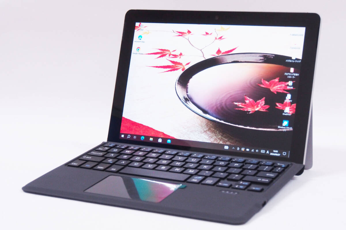 1円 LTE バッテリー良 コンパクト Surface Go Pentium Gold 4415Y 8G NVMeSSD128G 10.1型PixelSense Win10リカバリ キーボード ...