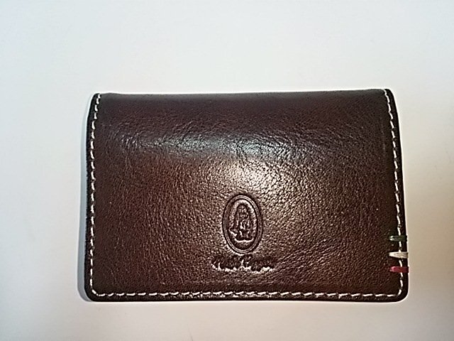 LS169 ハッシュパピー ルクス 名刺入れ イタリアンレザー チョコ 本革 濃い茶 在庫処分 訳あり特価 セール 格安(男性用)｜売買された ...