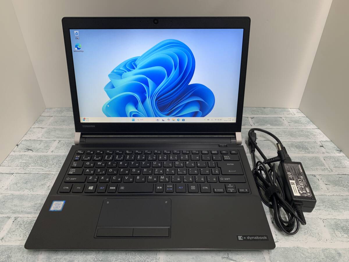 TOSHIBA dynabook R73/H ノートパソコン Intel Core i5-7200U @ 2.50GHz メモリ8GB ...