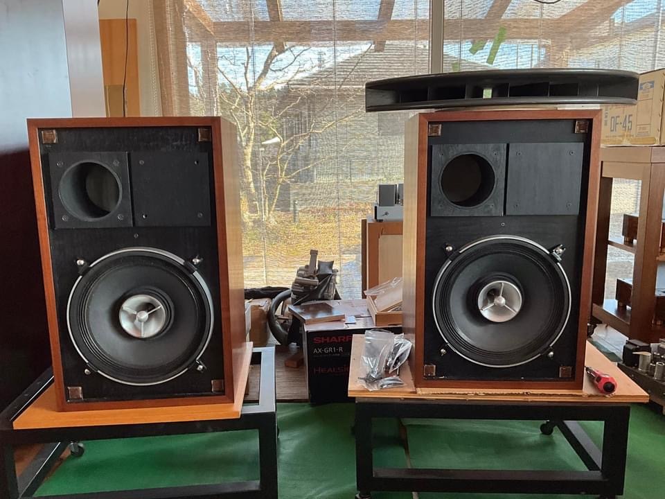 JBL SANSUI Monitor 2120 12インチ エンクロージャー 訳あり サンスイ 七宝組子 欠け無し gauss TAD ALTEC pioneer EXCLUSIVE D131 ...