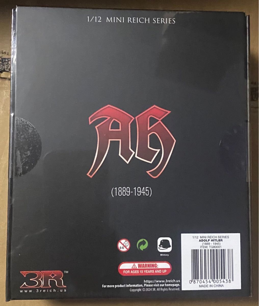 3R 1/12 Mini Reich Series WW2 Adolf Hitler 1889 - 1945 TG80001 アドルフ ...