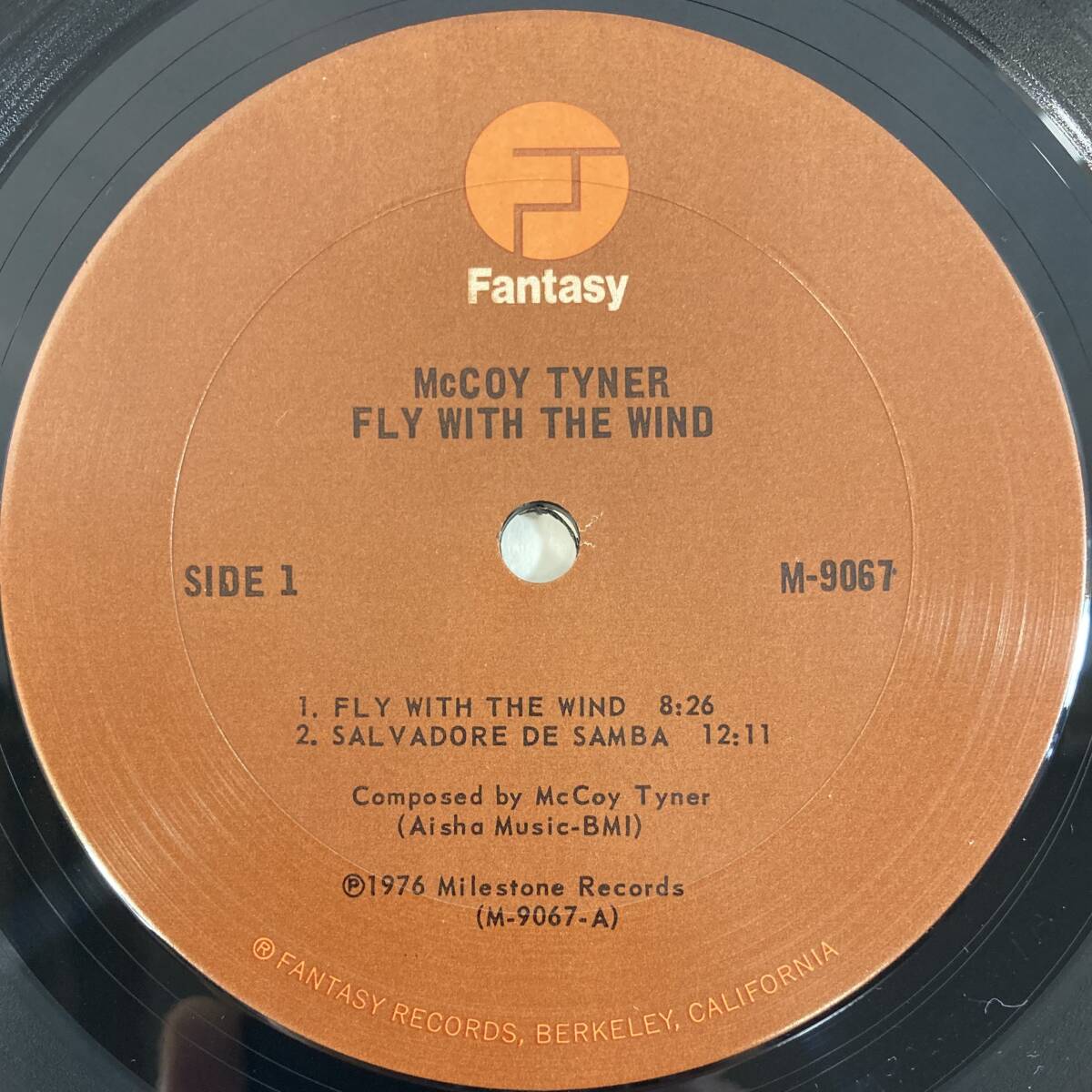 マッコイ タイナー McCoy Tyner / Fly with the wind 米盤LP Milestone M-9067 STEREO ...