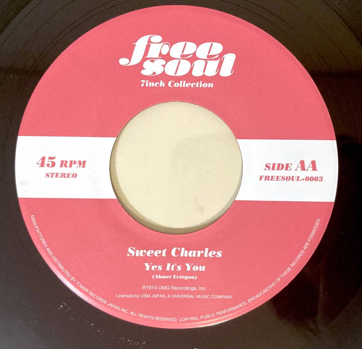 7inch Sweet Charles Yes It's You The Spinners It's A Shame James Brown Stevie Wonder Free Soul ...