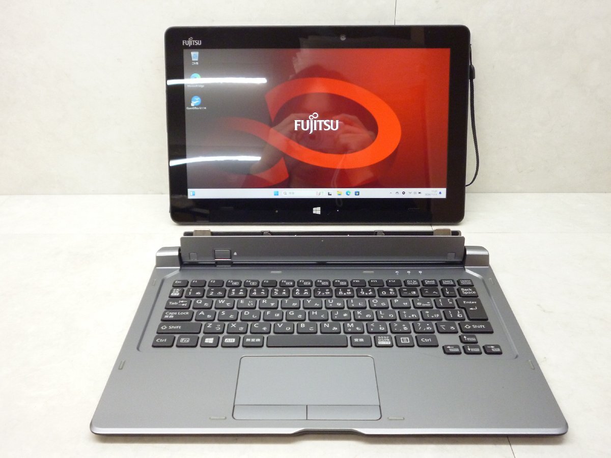 良好品 富士通 ARROWS Tab Q616/P Core m3-6Y30 0.90GHz/4GB/SSD128GB/高解像度1920× ...