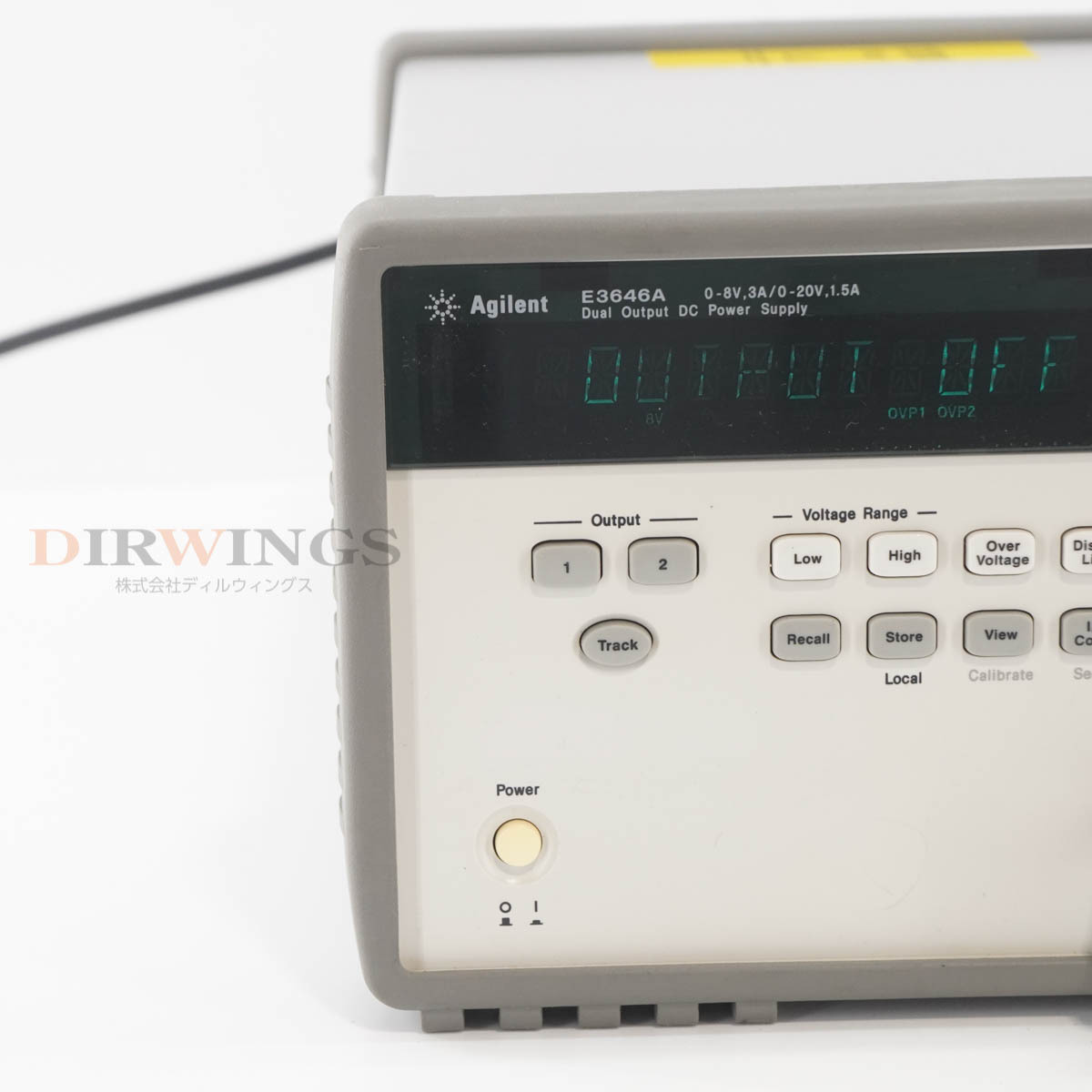 DW 8日保証 E3646A Agilent 0E9 0-8V 3A/0-20V 1.5A hp アジレント Keysight キーサイト ...