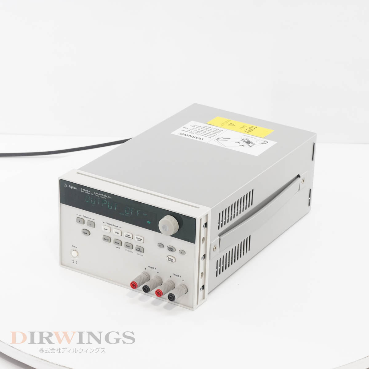 DW 8日保証 2台入荷 E3648A Agilent OPT 0E9 0-8V 5A/0-20V 2.5A アジレント hp ...