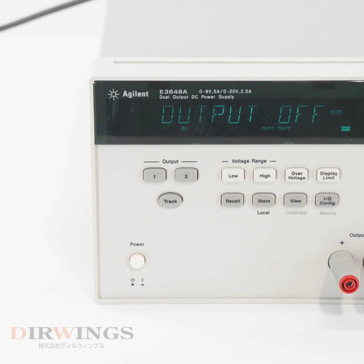 DW 8日保証 2台入荷 E3648A Agilent OPT 0E9 0-8V 5A/0-20V 2.5A アジレント hp ...