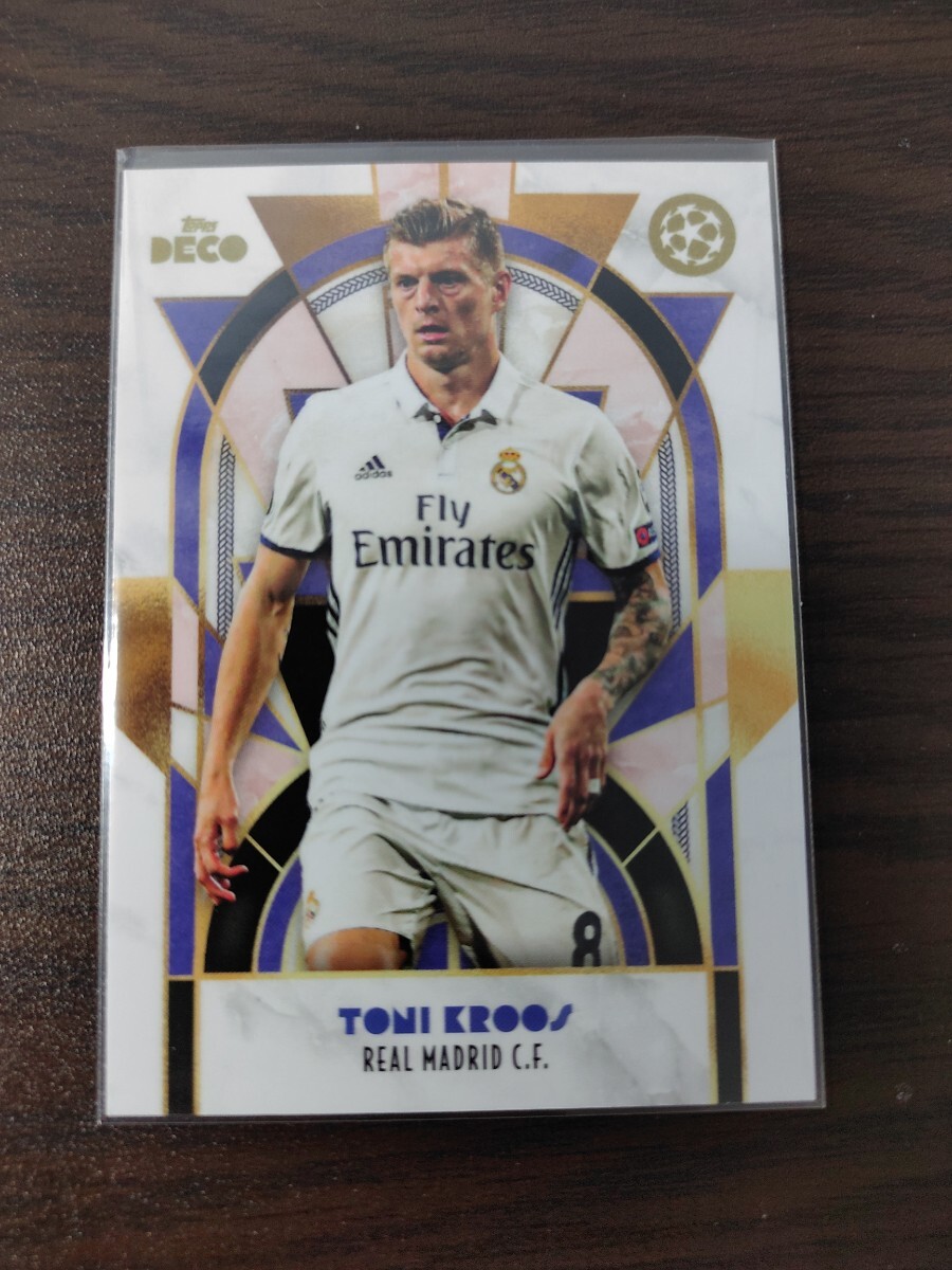 Toni Kroos Real Madrid Insert Legends Topps UCC Deco Soccer 2024 ...