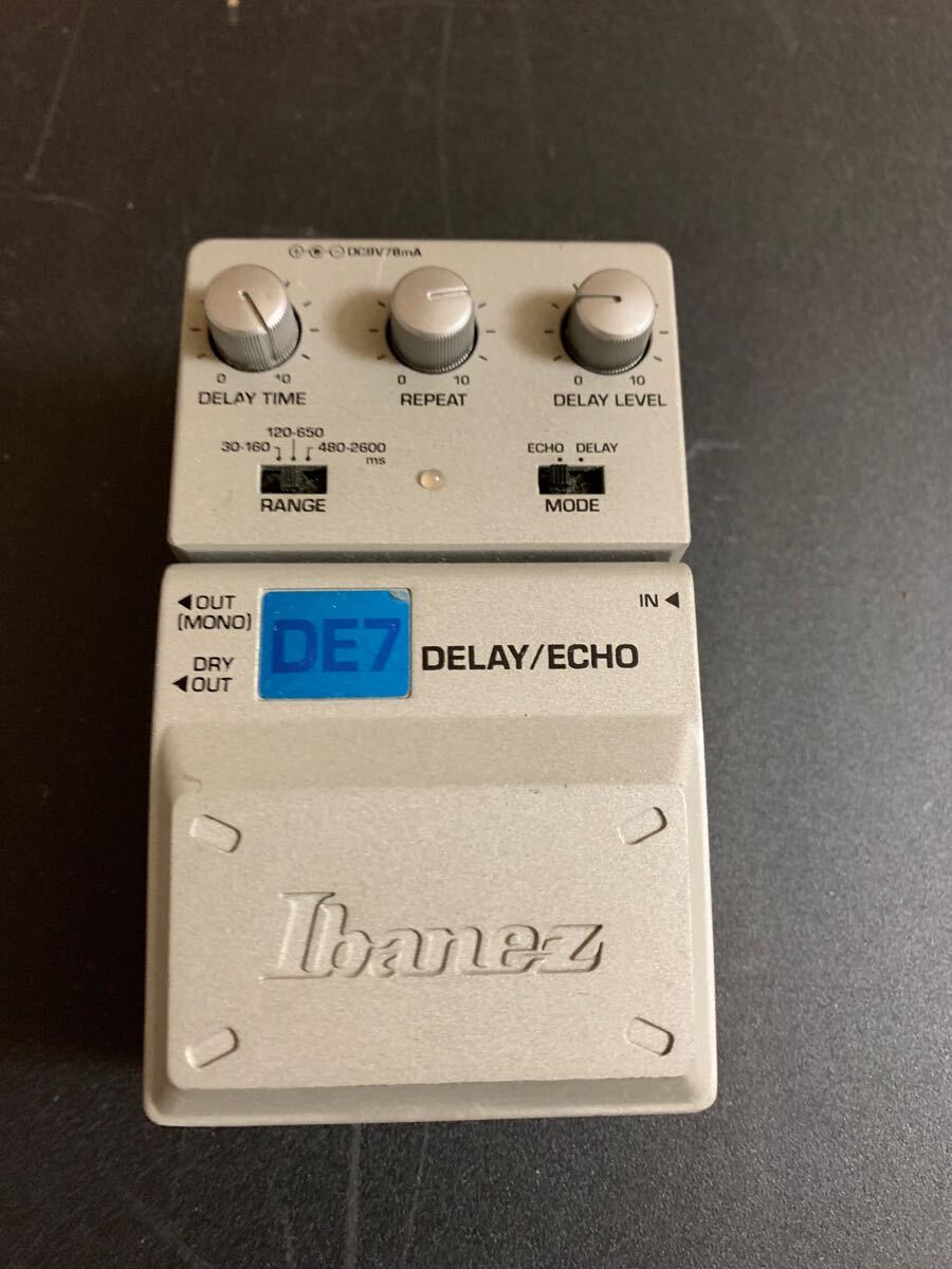 Ibanez DELAY／ECHO DE7 難有品 送料出品者負担(ディレイ)｜売買されたオークション情報、yahooの商品情報をアーカイブ ...