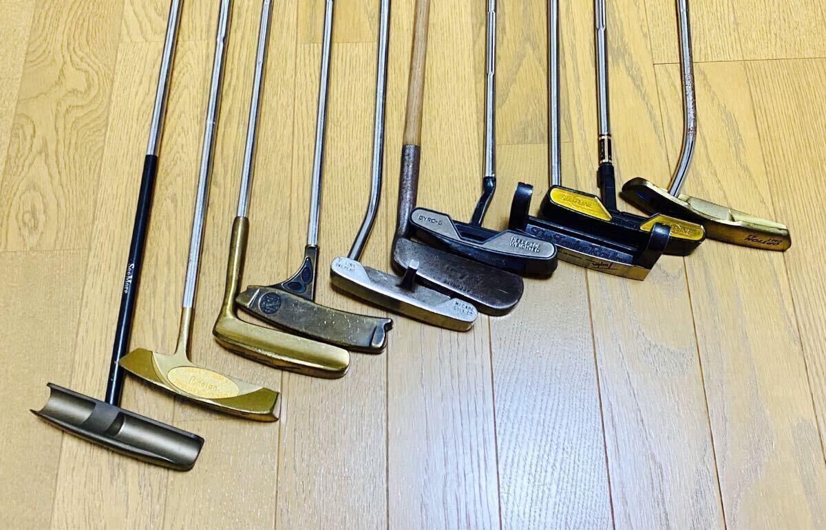 超レア ビンテージ パター まとめ10本TheTaylorRaylor SeeMore Pinelon Bandido マルマン BenSayers T-Line GOLFCRAFT ...