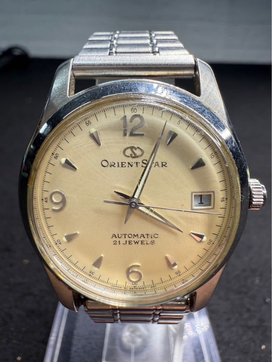 KH1159 オリエントスター ORIENT STAR AUTOMATIC 21JEWELS 597302-70 稼働(オリエントスター)｜売買されたオークション情報、yahooの商品情報を ...