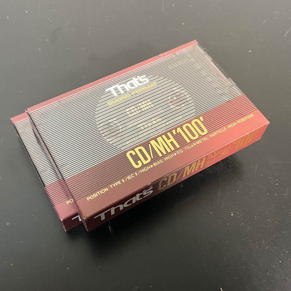 2本セット That's カセットテープ CD/MH'100 メタルテープ 100分 METAL particle high position(記録媒体)｜売買されたオークション情報 ...