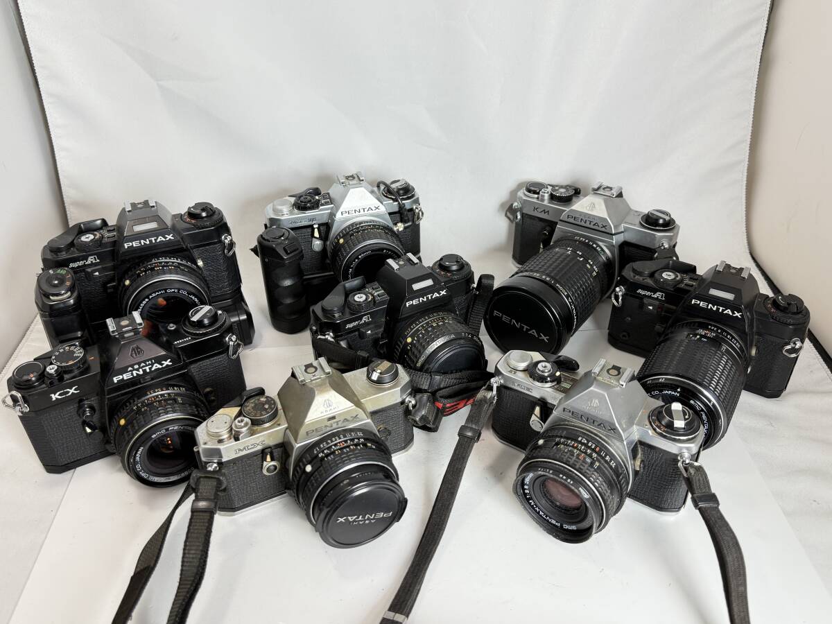 ペンタックス PENTAX MX/super A/ME super/ME/KX/KM/カメラ レンズ 動作未確認 まとめて ジャンク セット まとめ 420(ペンタックス)｜売買された ...