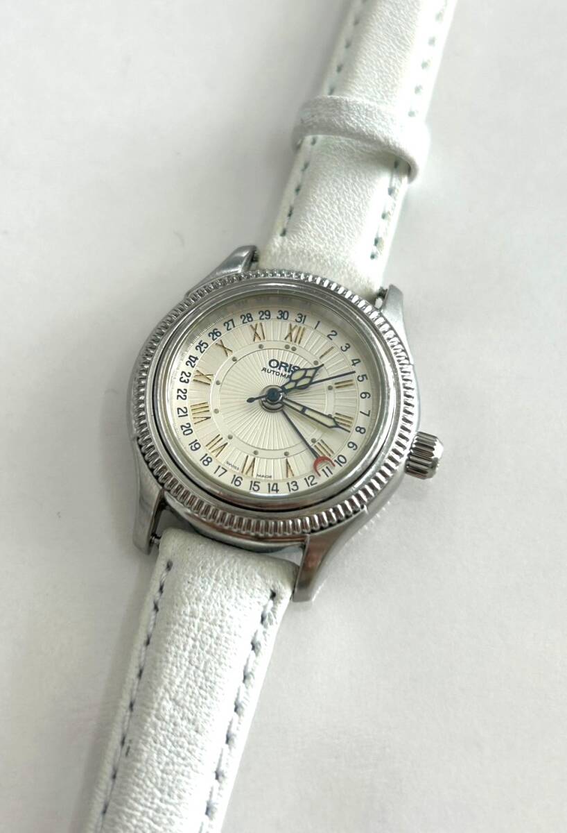 B1 100円 ORIS/オリス 7472 ポインターデイト レディース 自動巻き(オリス)｜売買されたオークション情報、yahooの商品情報 ...