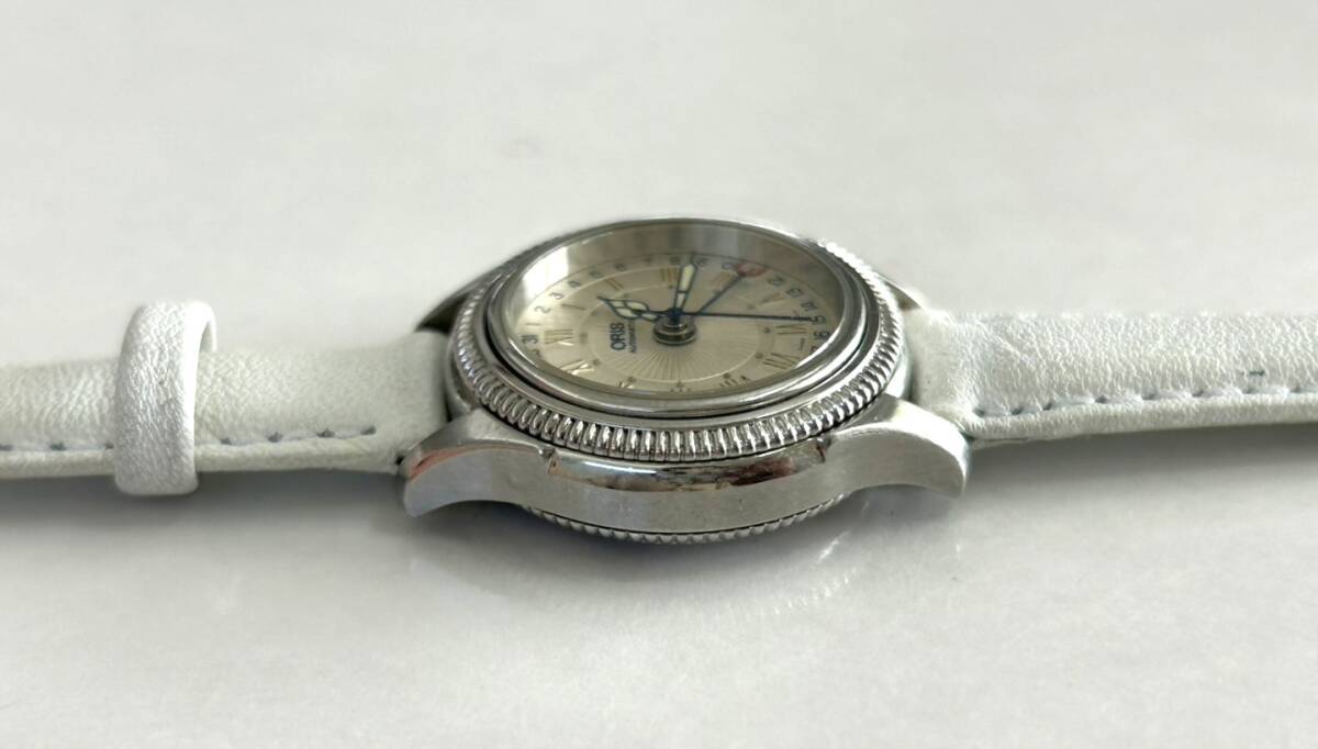 B1 100円 ORIS/オリス 7472 ポインターデイト レディース 自動巻き(オリス)｜売買されたオークション情報、yahooの商品情報 ...