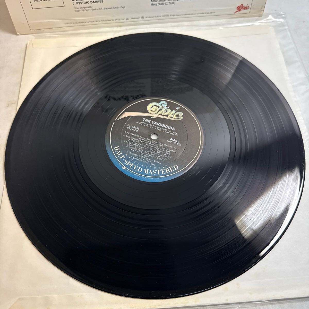 K204-009 お宝級 HALF-SPEED MASTERED THE YARDBIRDS ザ ヤードバーズ HAL48455 Roger the Engineer LP レコード 再生未 ...