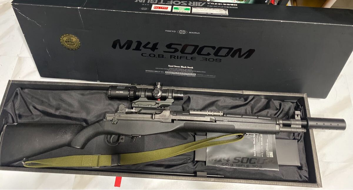 m14 socom 東京マルイ 電動ガン(電動ガン)｜売買されたオークション情報、yahooの商品情報をアーカイブ公開 - オークファン（aucfan.com）
