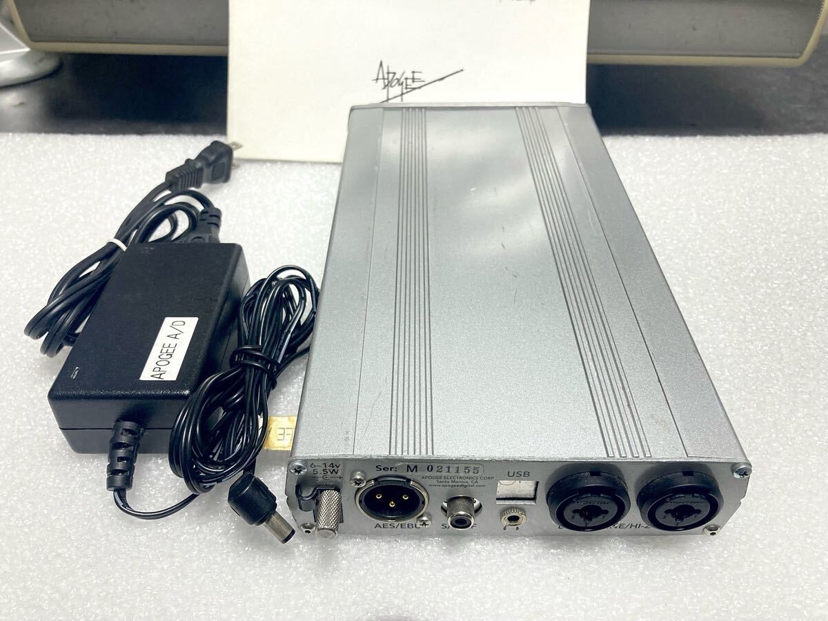 Apogee アポジー Mini Me : マイクプリ/ADコンバーター; rme antelope audio lavry ...