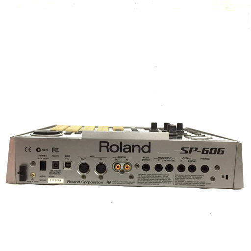Roland SP-606 Sampling Workstation サンプラー 器材 電源アダプタ付属(サンプラー)｜売買されたオークション ...