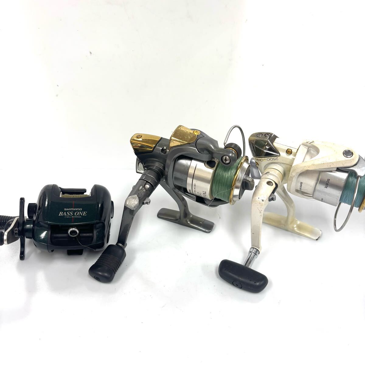 T642 リール スピニングリール ベイトリール SHIMANO TWINPOWER2500 BIOMASTER2500 BASS ONE ...