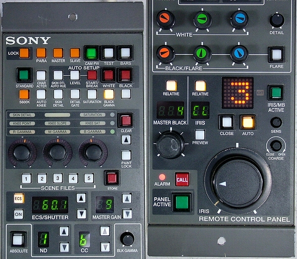 SONY CCU用リモートコントロールパネル RCP-721#11061052H(プロ用、業務用)｜売買されたオークション情報、yahooの ...