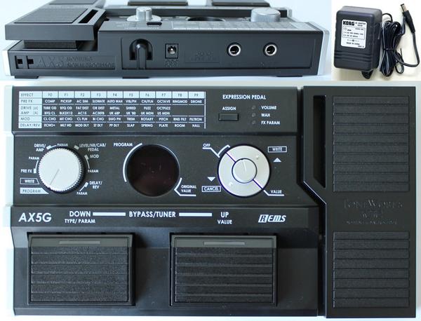 s1310 KORG TONEWORKS AX5G エフェクター アダプターサービス(マルチエフェクター)｜売買されたオークション情報 ...