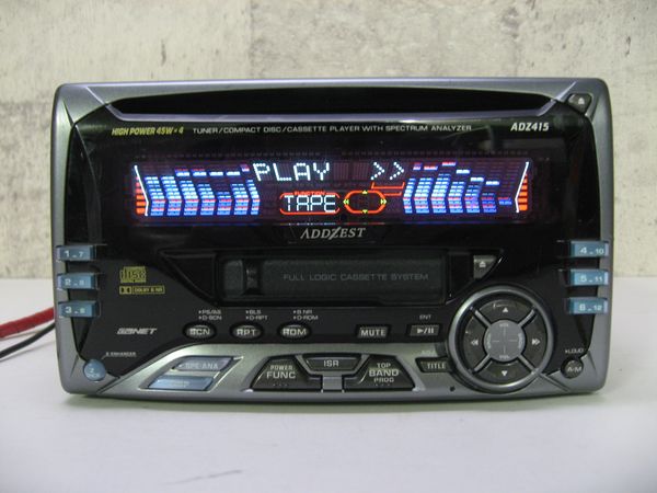 ADDZEST/アゼスト CD カセットデッキ ADZ415(アゼスト、クラリオン)｜売買されたオークション情報、yahooの商品情報を ...