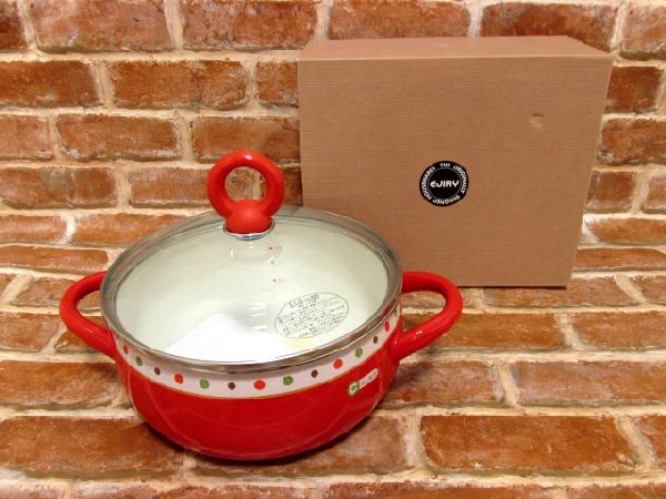 品 EJIRY エジリー ciao チャオ 20cm両手鍋 2.6L レッド(両手鍋)｜売買されたオークション情報、yahooの商品情報をアーカイブ公開 - オークファン（aucfan.com）