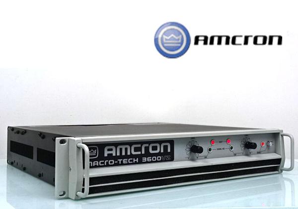 AMCRON/CROWN MACRO-TECH 3600VZ 高級パワーアンプ アムクロン(クラウン)｜売買されたオークション情報、yahoo ...