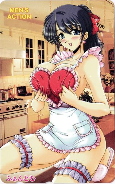 u-028-2 裸エプロンの女性 ふぁんとむ テレカ50(芸術、アート)｜売買されたオークション情報、yahooの商品情報をアーカイブ公開 - オークファン（aucfan.com）