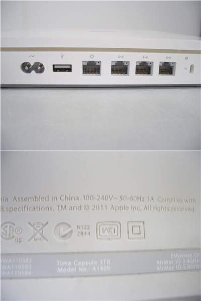 ★Apple Time capsule A1409 ＆ AirMac Base station M5757★