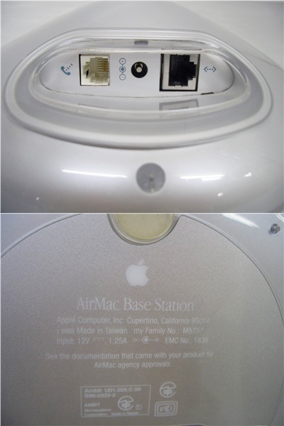 ★Apple Time capsule A1409 ＆ AirMac Base station M5757★