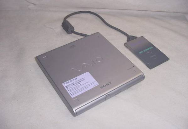 VAIO PCG-505 PCG-C1用 CD-ROMドライブ PCGA-CD51(外付けCD-ROMドライブ)｜売買されたオークション情報 ...